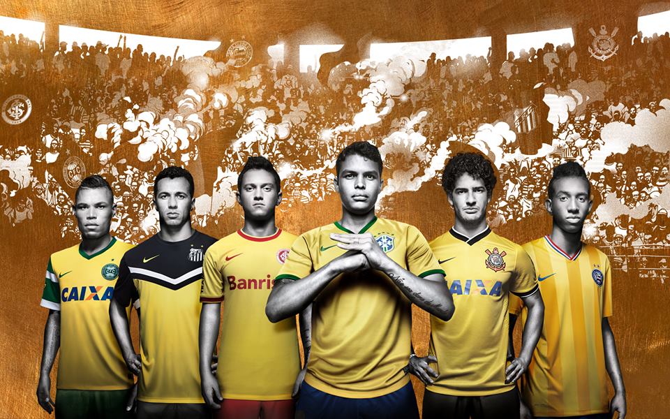 Nike Launch Yellow Third Kits for 5 Brazilian Clubs - Footy Headlines