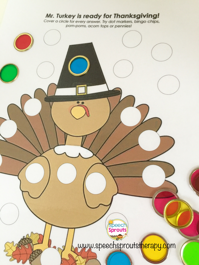 4 Great Thanksgiving Speech Therapy Activities You Won't Want To Miss ...