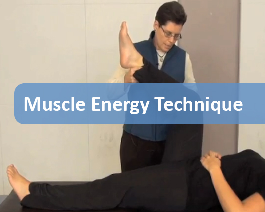 PHYSIOTHERAPY WHERE YOU CAN FEEL THE CHANGE: Muscle Energy Technique