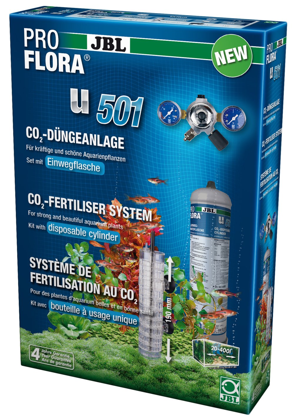 JBL Pro Flora u501 Co2 Kit- finally installed