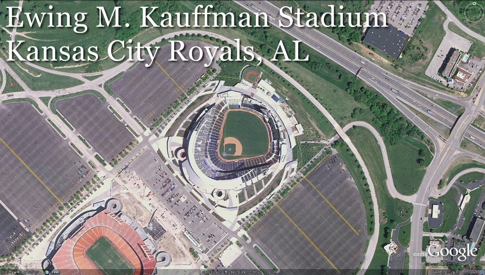 Meaninglessness: MLB Stadiums from Google Earth