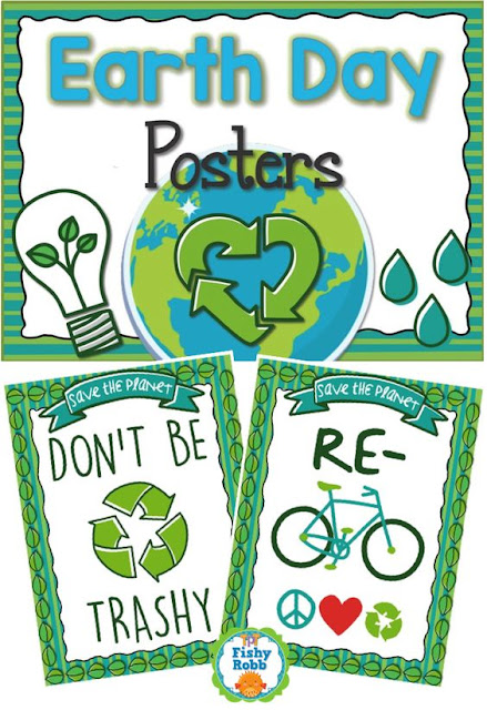 Teacher Times Two: Earth Day Posters Freebie!