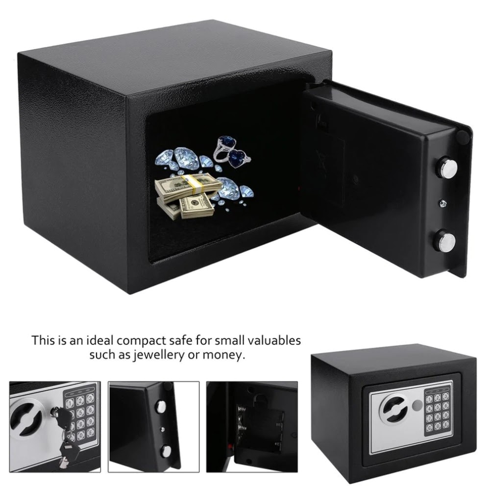 AliExpress.com Product - 4.6L Solid Steel Electronic Safe Box With ...