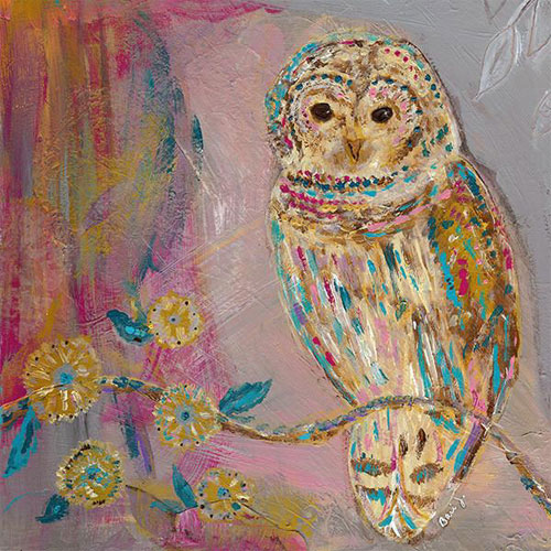 My Owl Barn: Flora and Fauna Paintings by Bari J.