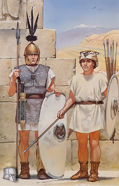 AMO DEL CASTILLO: VELITES, las moscas cojoneras de la legión