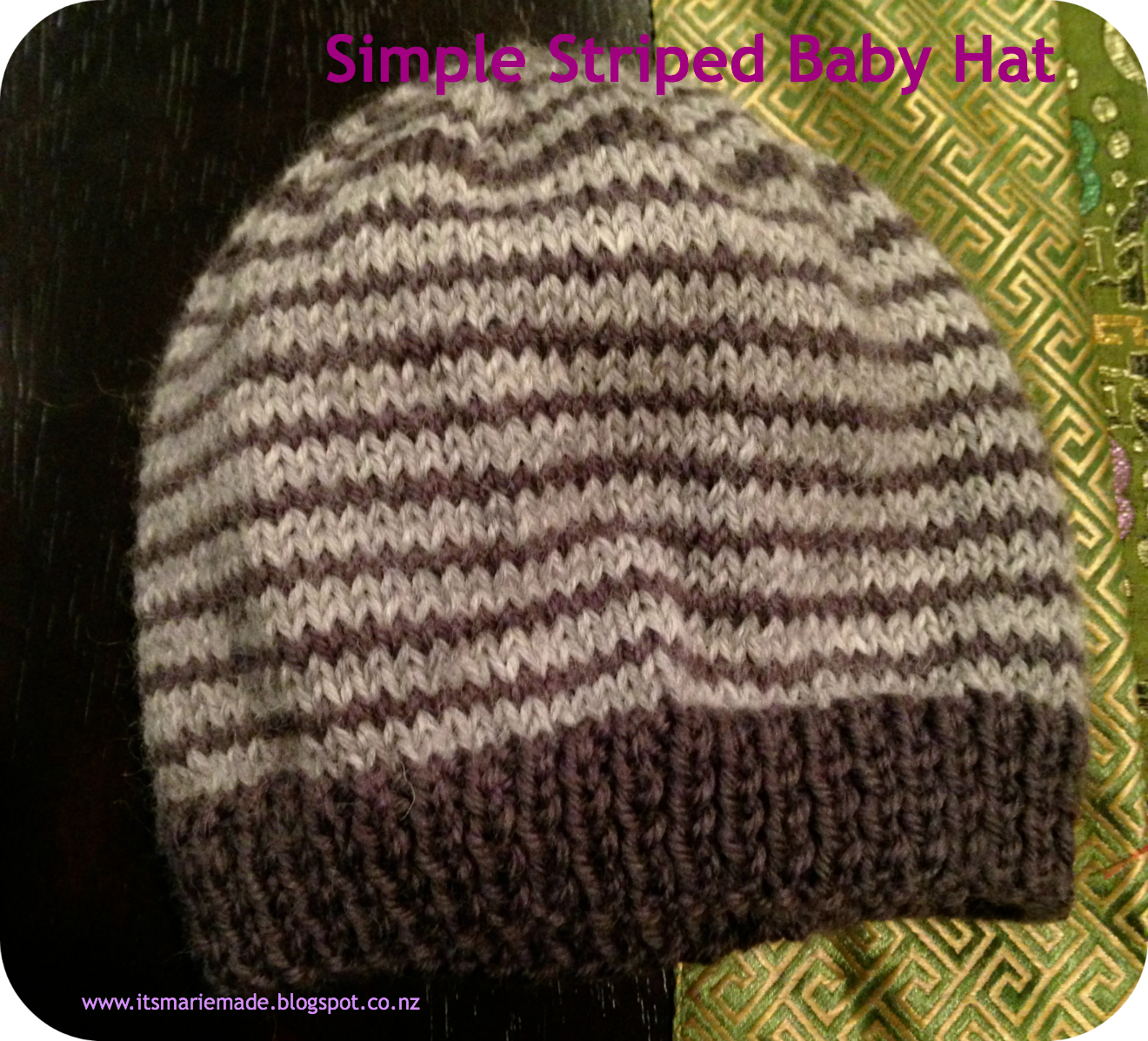 It's Marie Made!: Finished projects....August: Hats