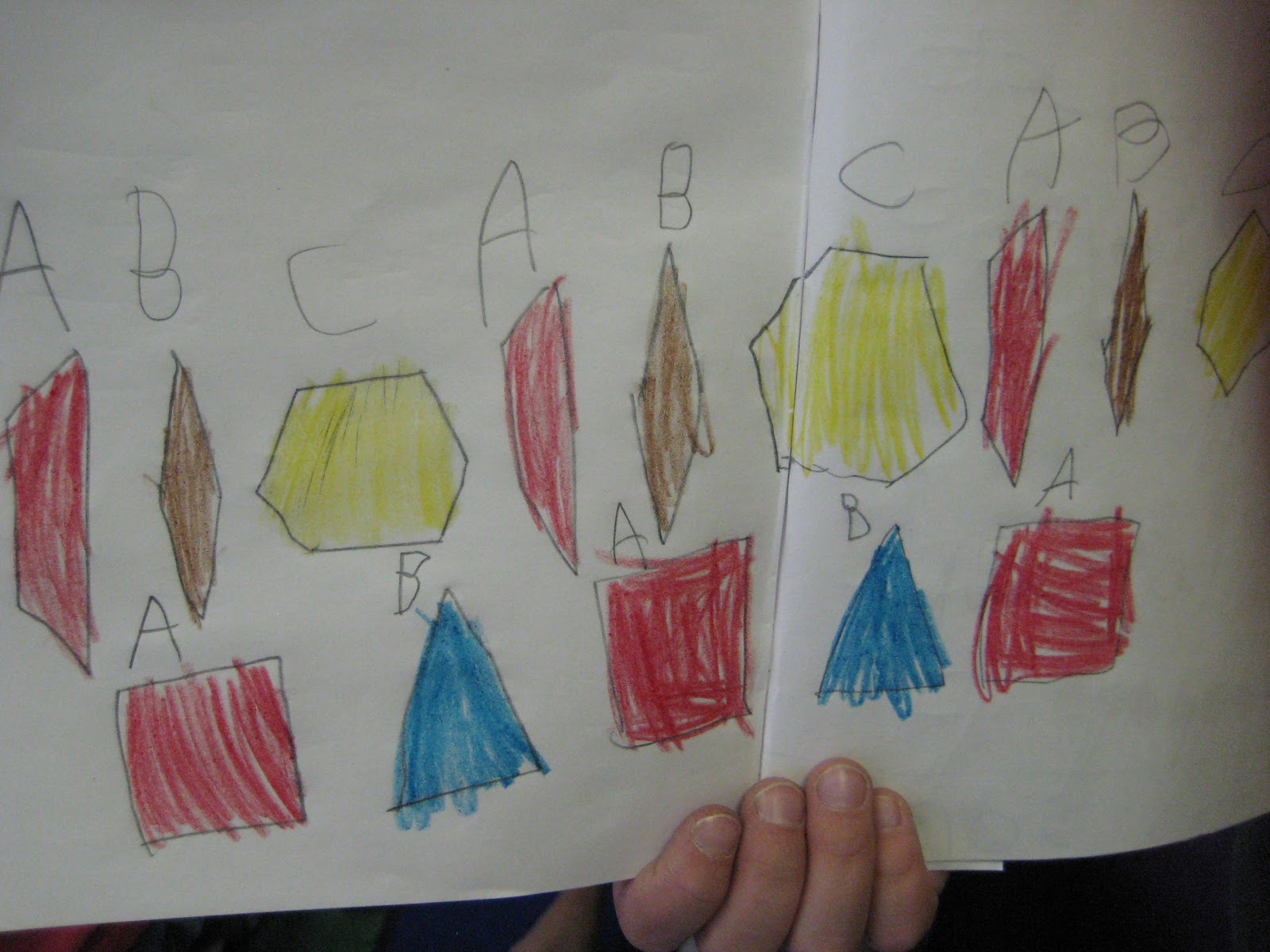 Ms. Ketcheson's Class Blog : Patterns with 2 Attributes