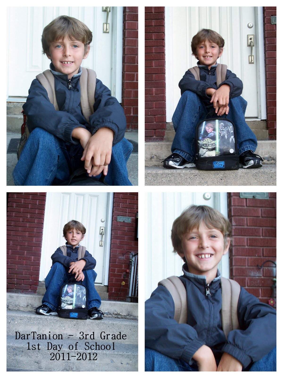 Hardman Household: The Boys' First Day of School