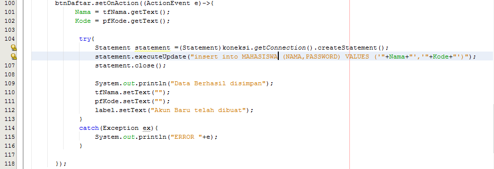 Belajar JavaFX : Tutorial Form Login JavaFX memakai Database