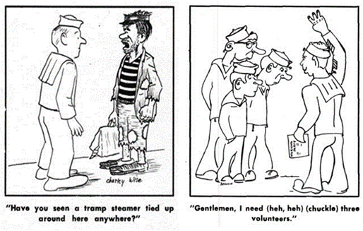 Take a Trip on a Survey Ship: USNS Michelson: Navy Cartoons (3)