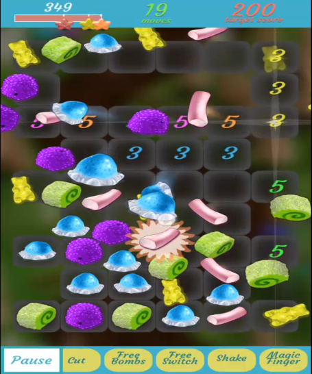 Gummies Match 3 Educational Games For Kids - Education For Kids Preschool