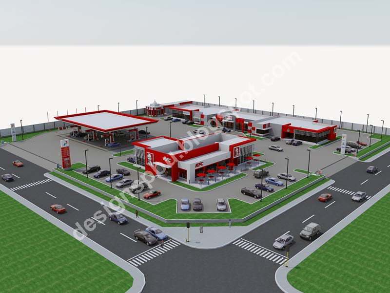 SPBU PERTAMINA (PRA DESIGN) ~ Design SPBU (EMAKA STUDIO)