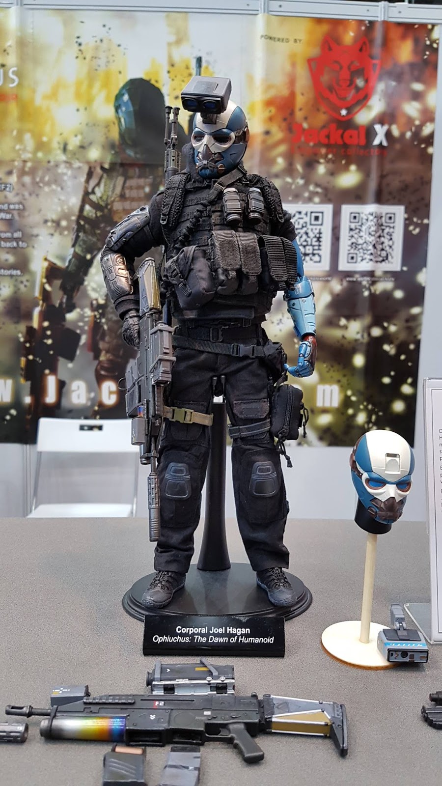 toyhaven: Check out Jackal X 1/6th scale "Ophiuchus: Dawn of Humanoid ...