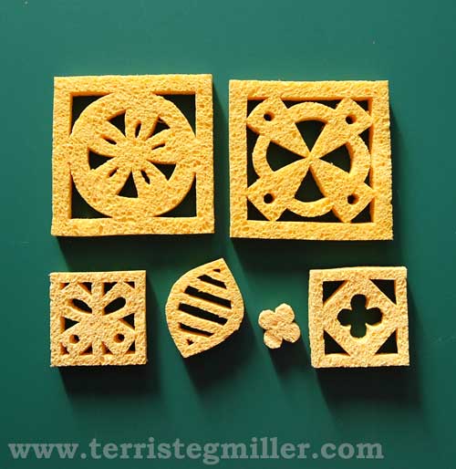 Terri Stegmiller Art and Design: Compressed Sponge