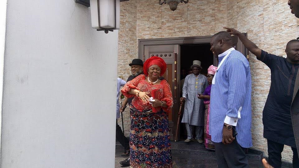 Photos: Former president Goodluck Jonathan and his wife Patience, at a ...