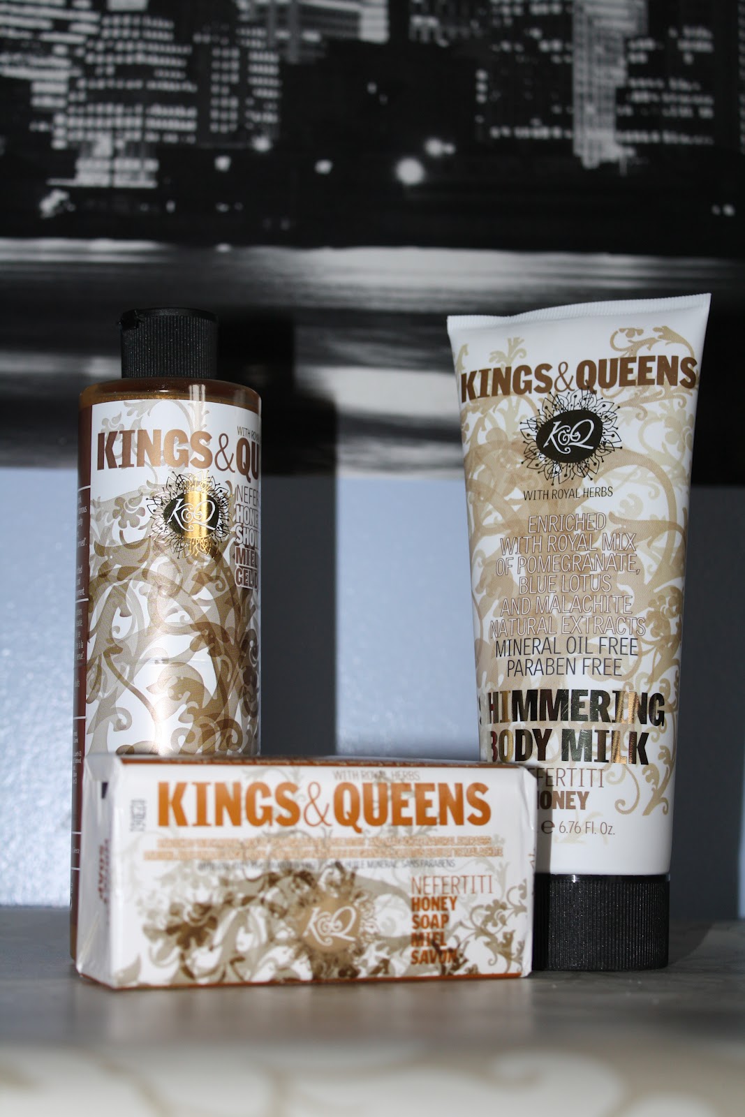 Dream In Colour: Kings & Queens Nefertiti Honey Bath & Body Collection