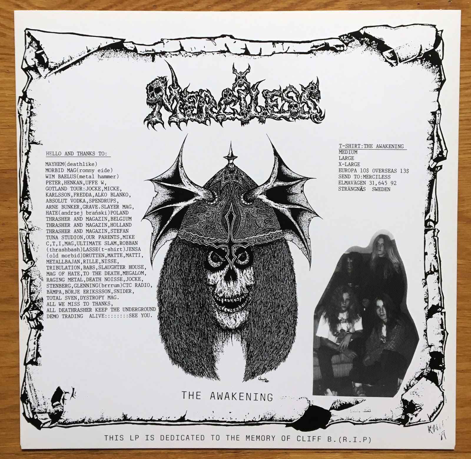 Black/Death/Thrash Metal Blog by Herr Tompa: MERCILESS - THE AWAKENING ...