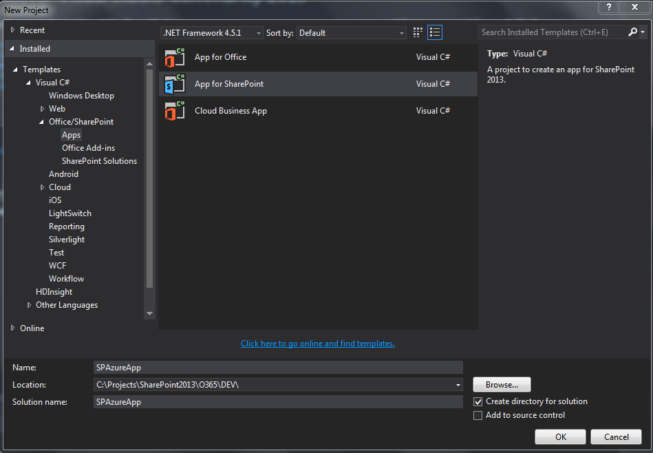 SharePoint Connoisseur: Step by step to deploy Provider-Hosted app to ...