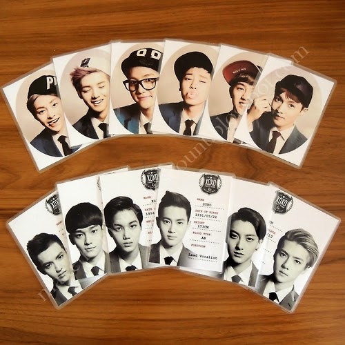 EXO ID CARDS | Make the Memories Count