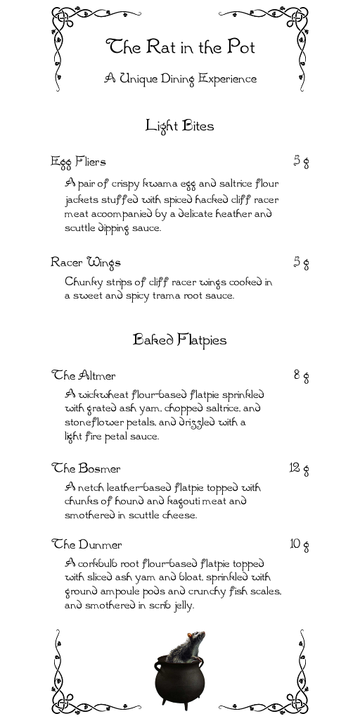 Clown Fish Cafe: Waiter, There's a Rat in My Pot