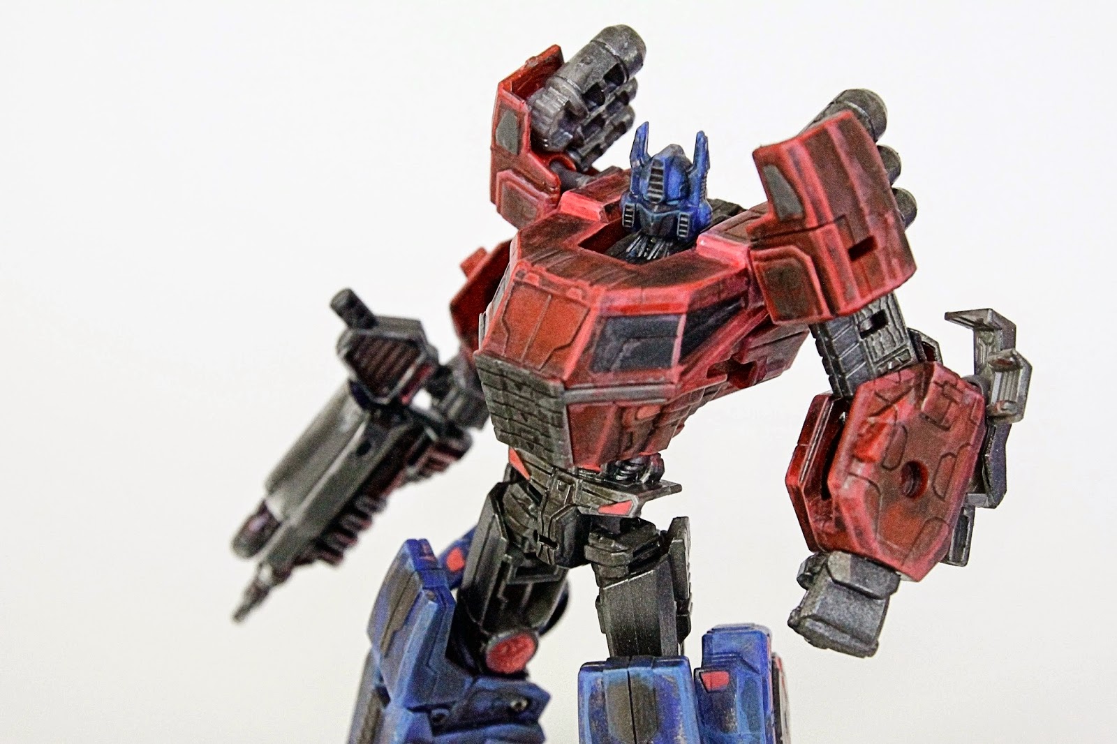 Akio's Gunpla Workshop: FOC Optimus Prime Remake