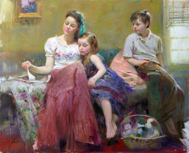 Reading and Art: Pino Daeni