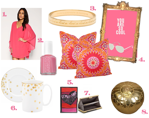 luxe + lillies: COLOR COMBINATION: CORAL + GOLD