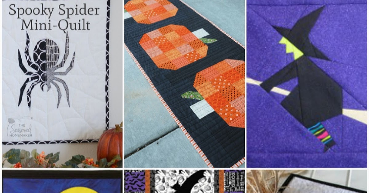 10 free halloween quilt patterns | All about patchwork and quilting