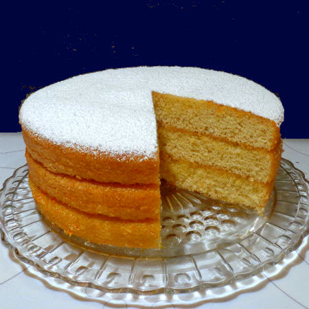 One Perfect Bite: James Beard's 1-2-3-4 Cake with Citrus Glaze