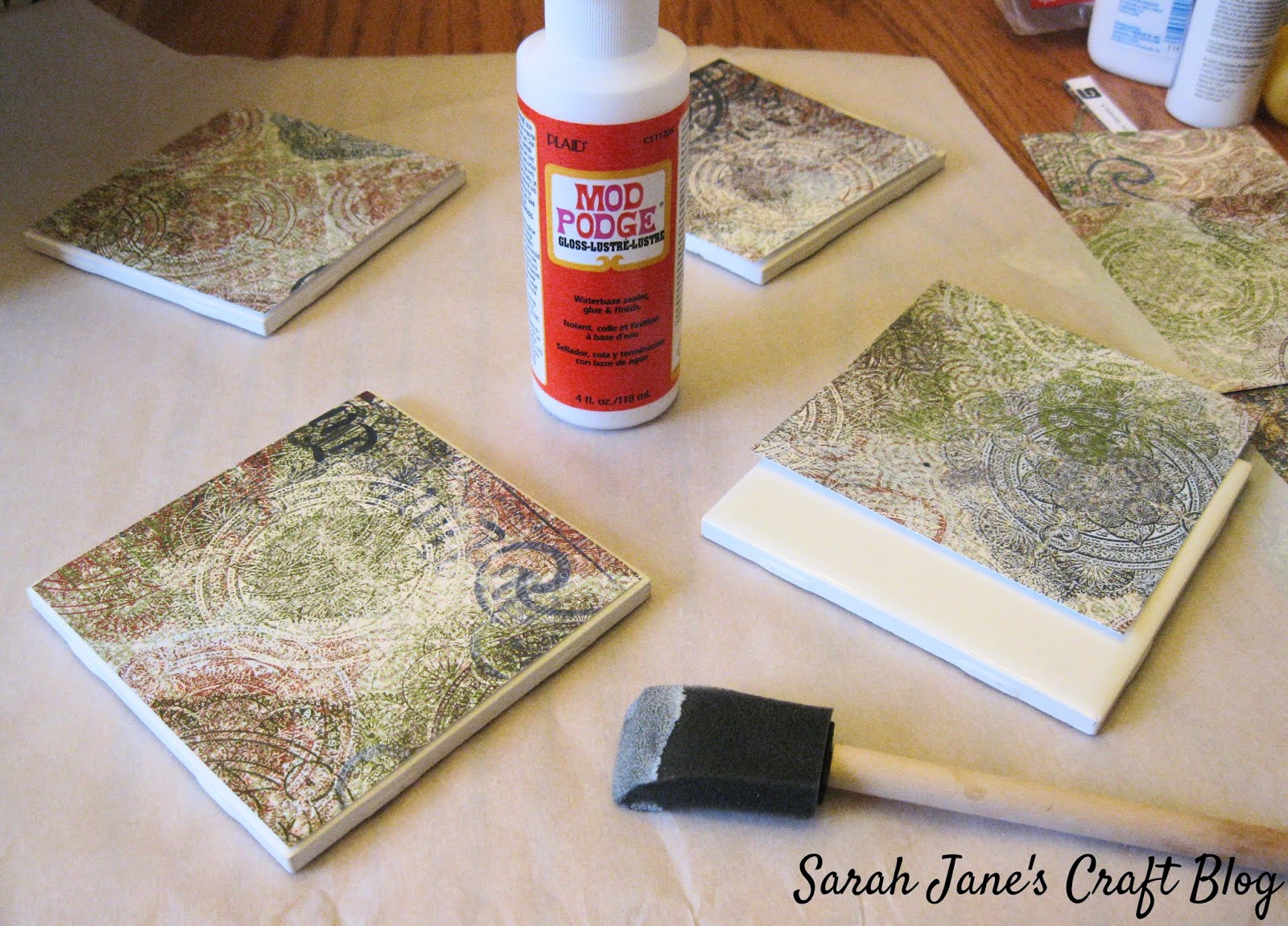 Ceramic Tile Coasters