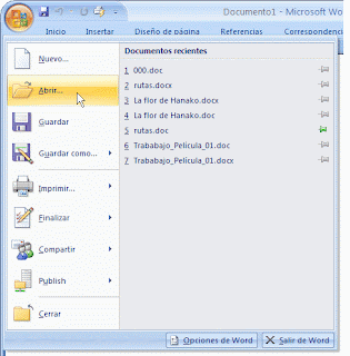 VIVIAN, COMPUTER: Inicio en WORD