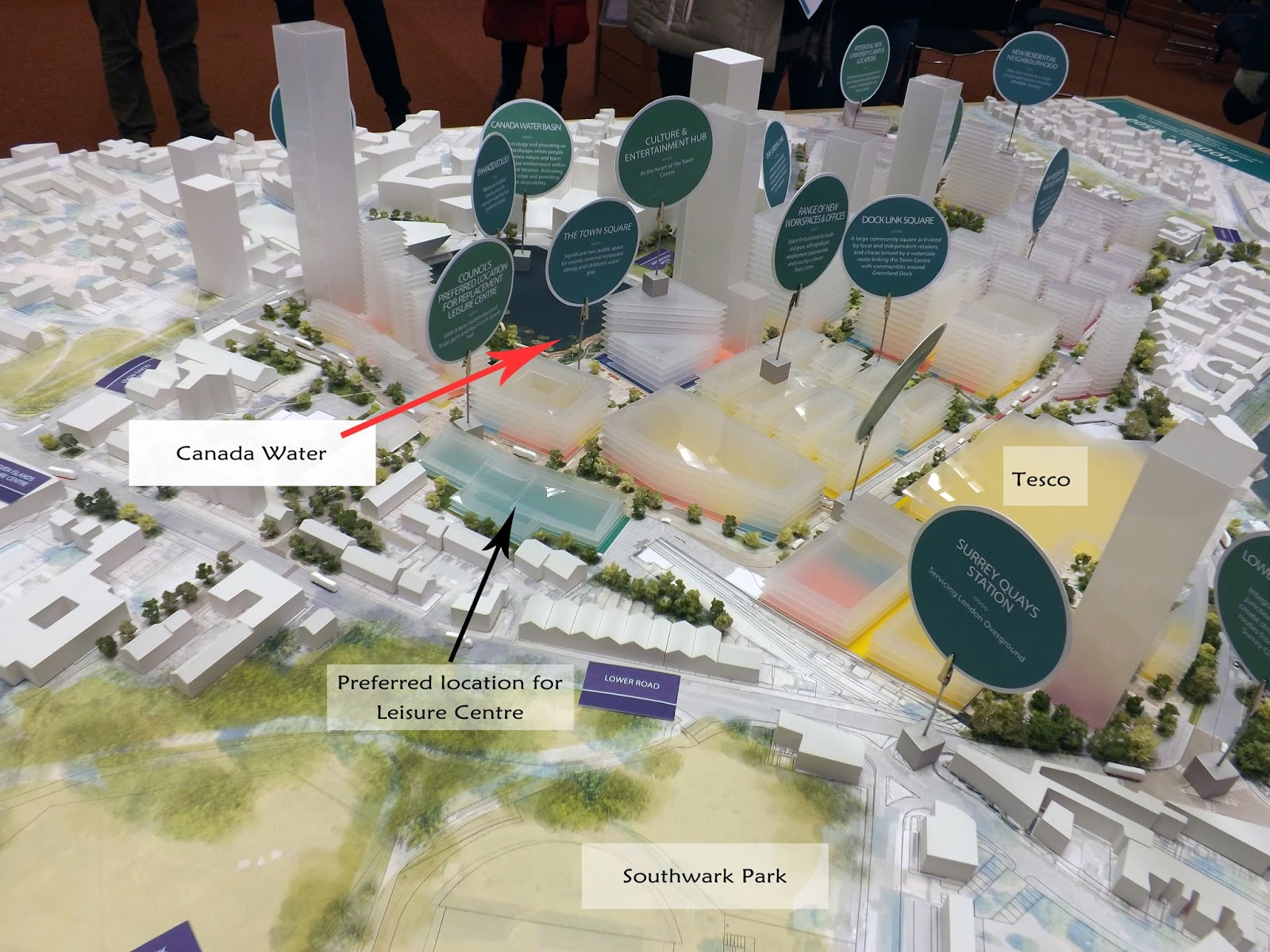 A Rotherhithe Blog: Canada Water Area Action Plan exhibition 5th ...