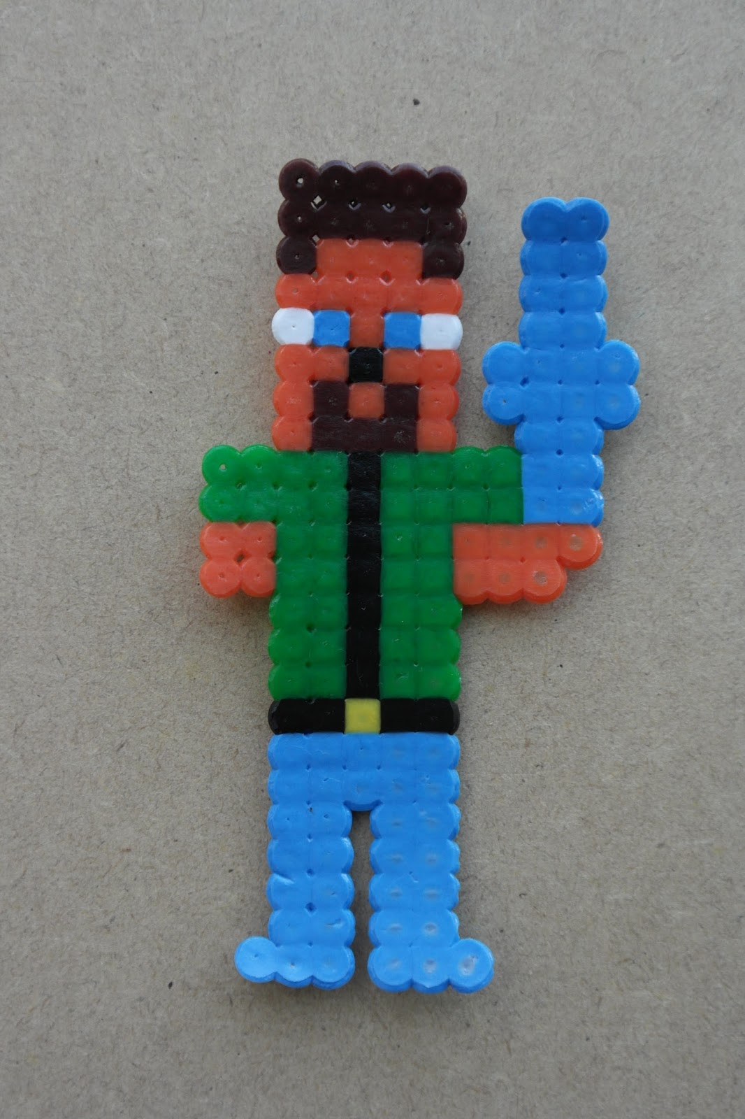 Pyssla Ideas: Minecraft Character 03