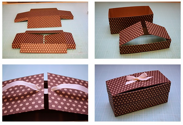Tie Top and Doily Top Boxes! | Bits of Paper