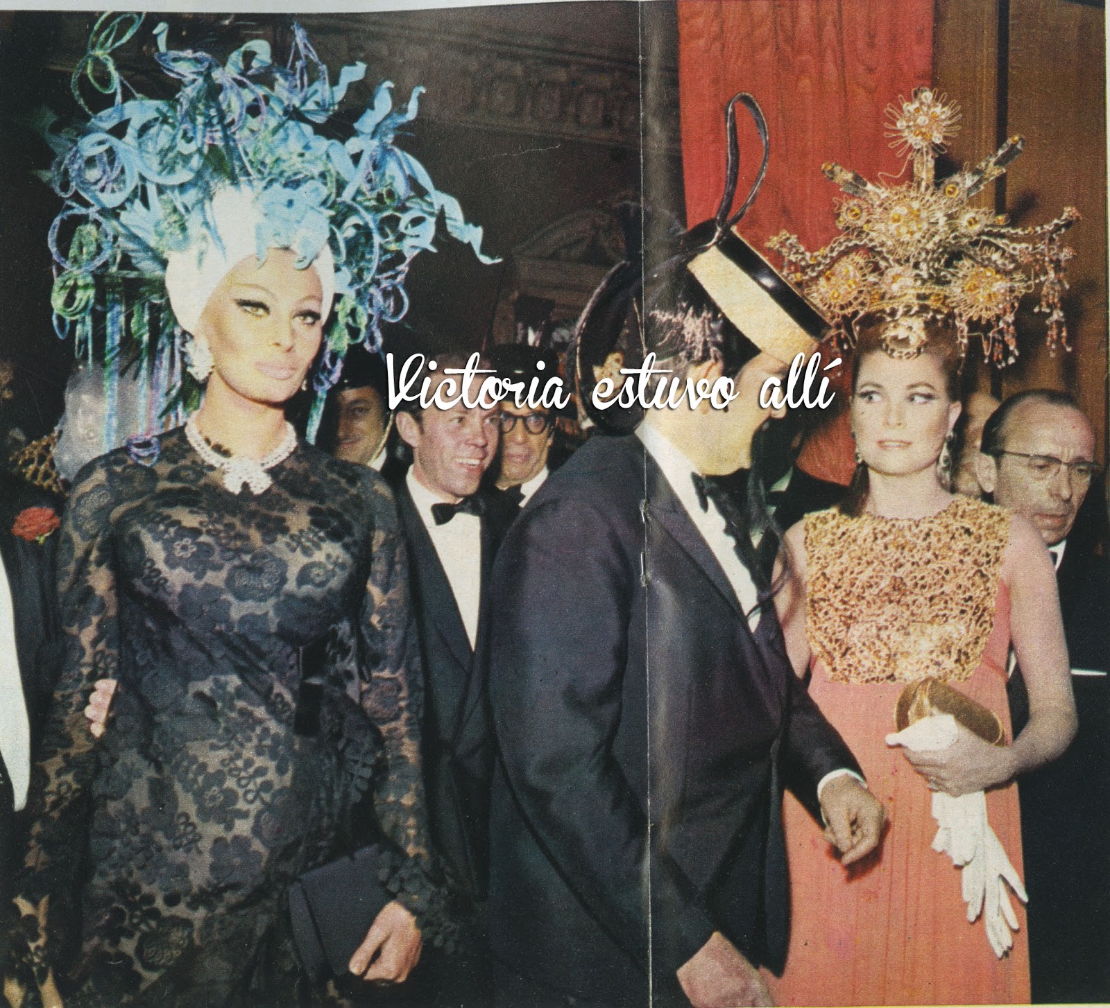 Victoria estuvo allí: Grace Kelly y Sohia Loren también hicieron una ...