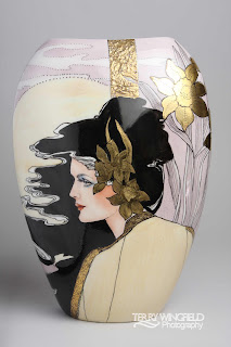 Terry Wingfield Photography: Joyce Taylor, Vases with Faces