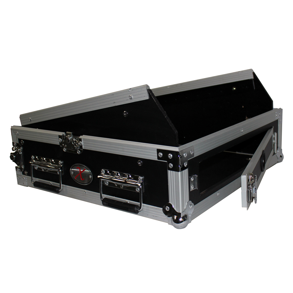 Pro X Cases: ProX T-2MRSS 2 Space Amp 10 Slanted Top 2U 10U Mixer DJ ...