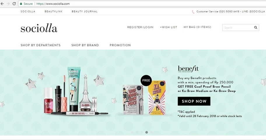 Every post has its own story: Belanja Online di Sociolla