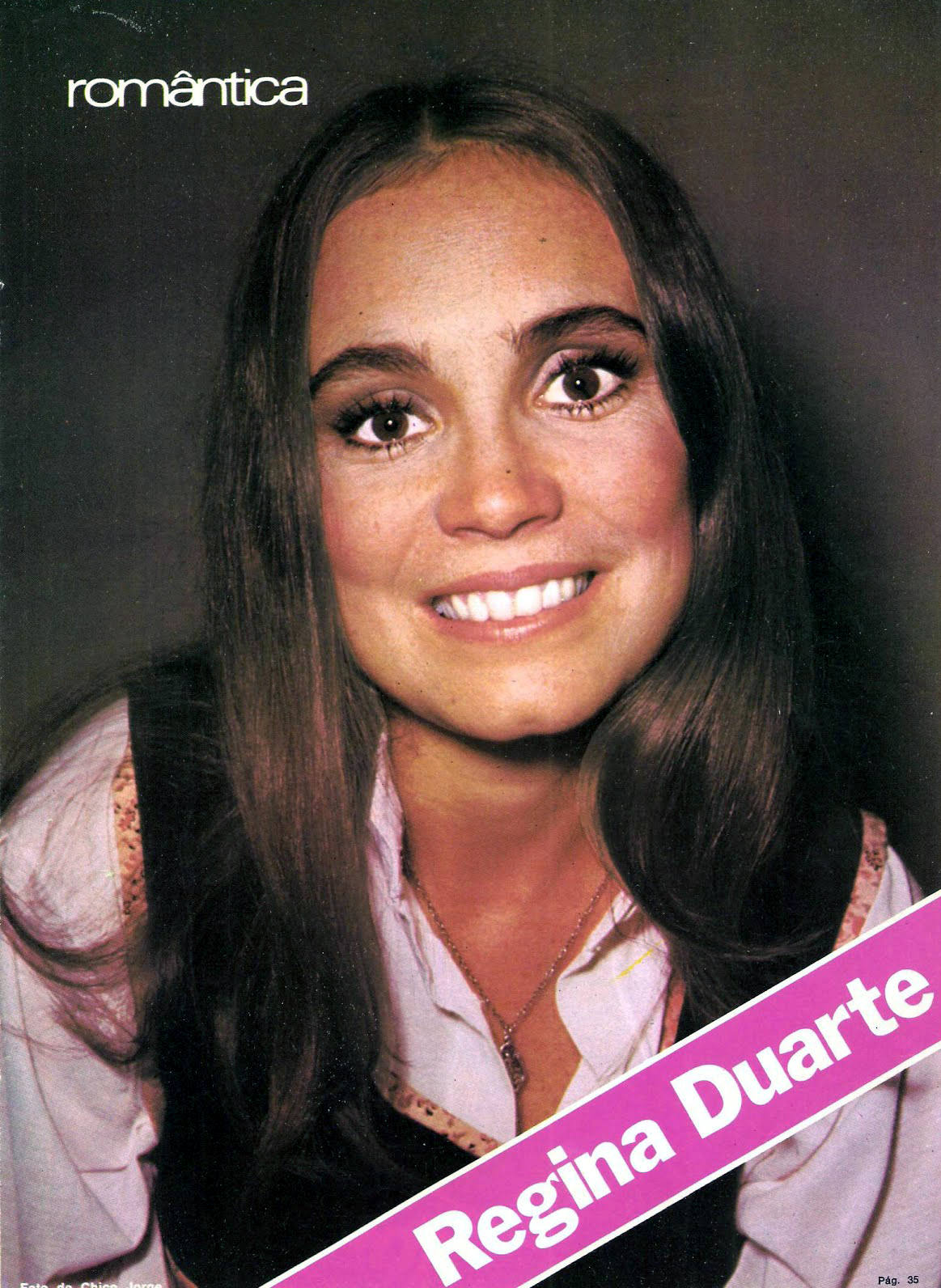REGINA DUARTE (NAMORADINHA DO BRASIL): REGINA DUARTE POSTER ROMÂNTICA 1977