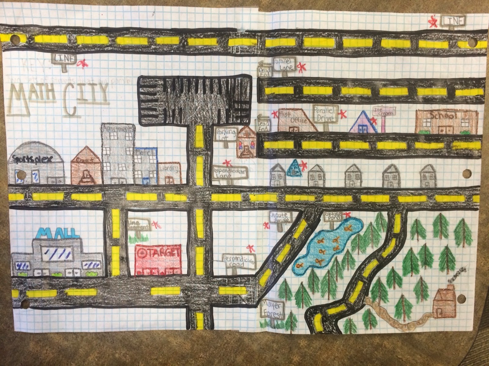 Toadally Teacher By Tricia Mayer: Creative Geometry Maps Assessment