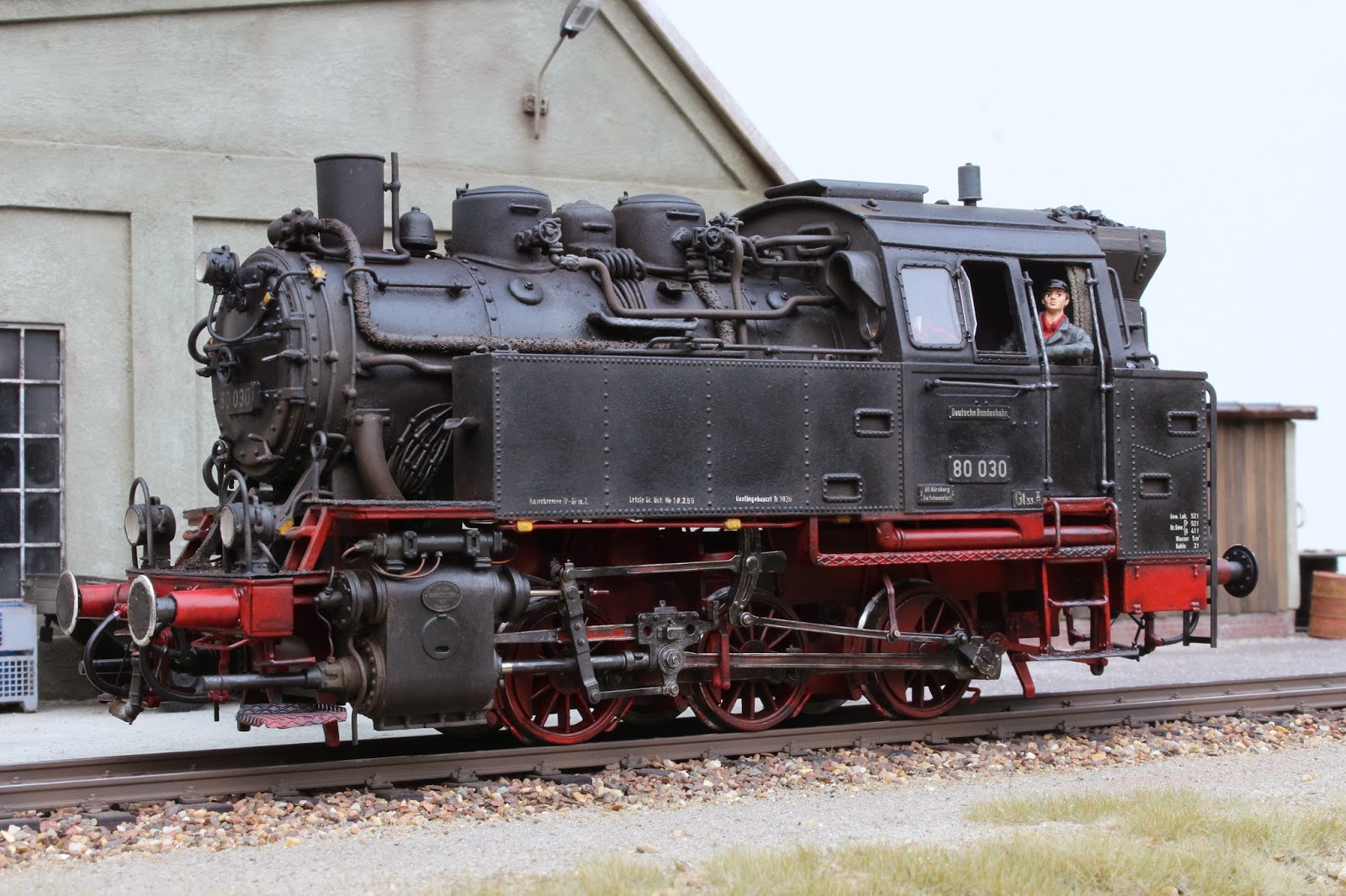 becasse weathering: Super gesupert: Die Br. 80 van Märklin