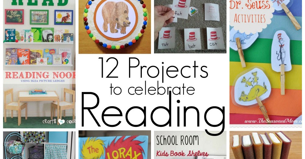 Pieces by Polly: 12 Projects to Celebrate Reading - Weekly Link-Up ...