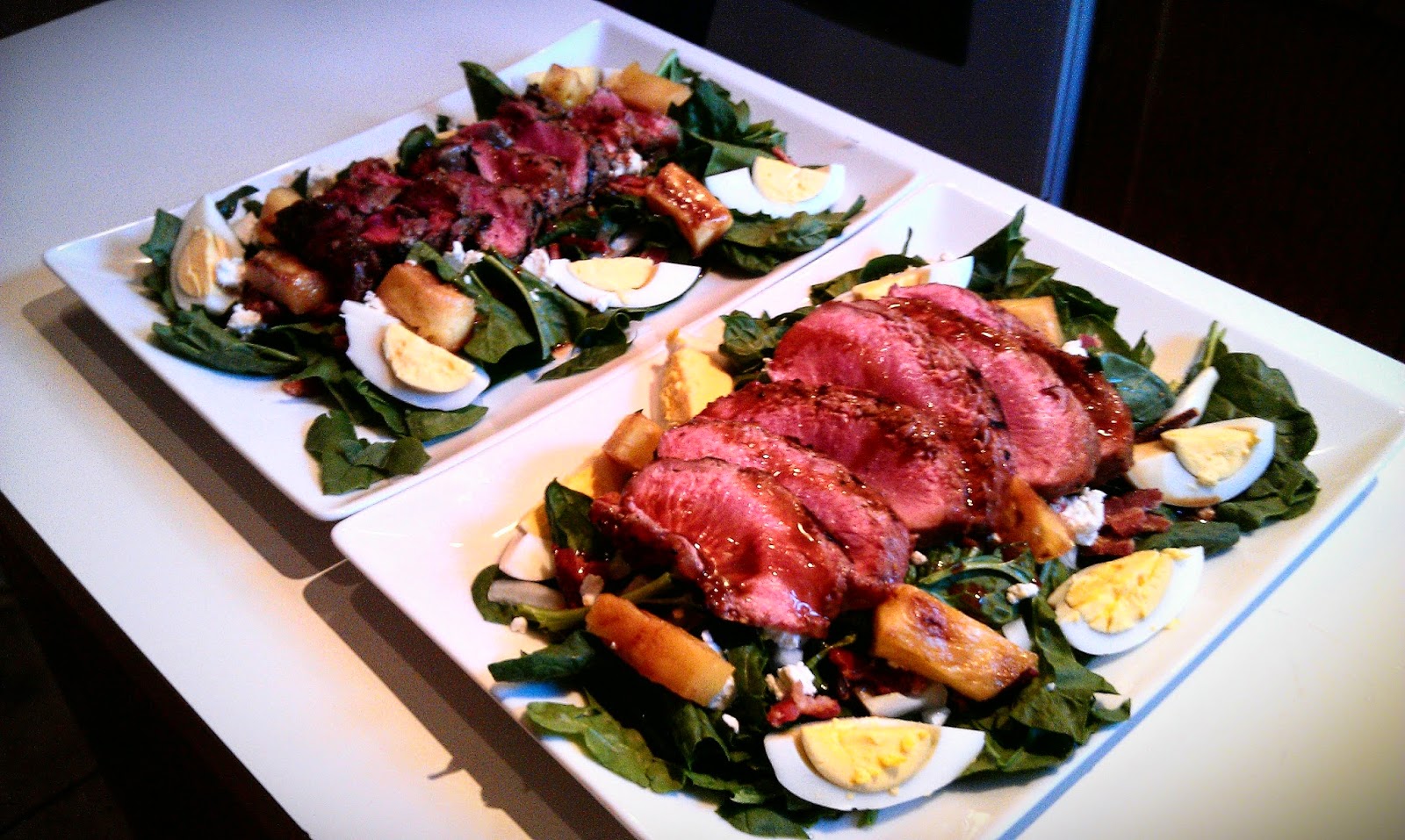 You Eat Like That Every Day?: Grilled Alpaca Steak Salad