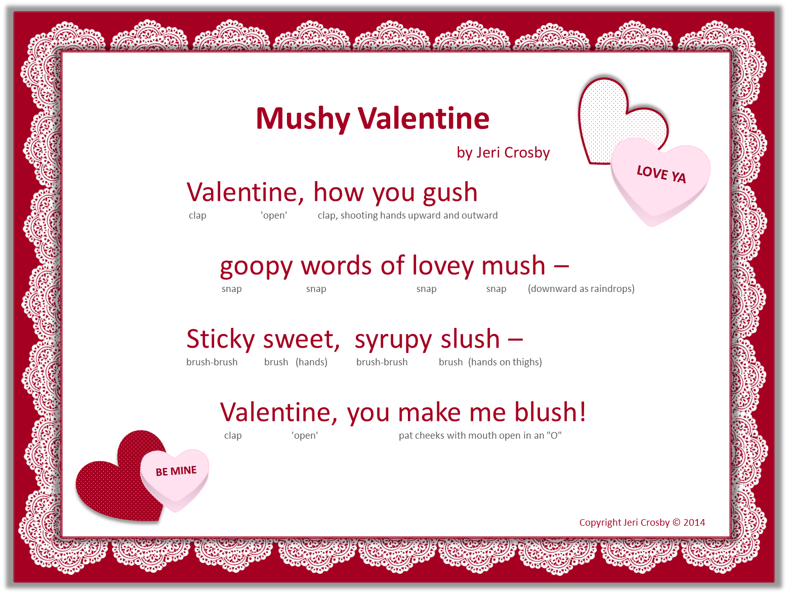 MyMusicalMagic: Music Activities with a Valentines Theme