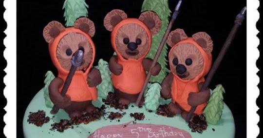 Margs Kitchen: Ewoks birthday cake