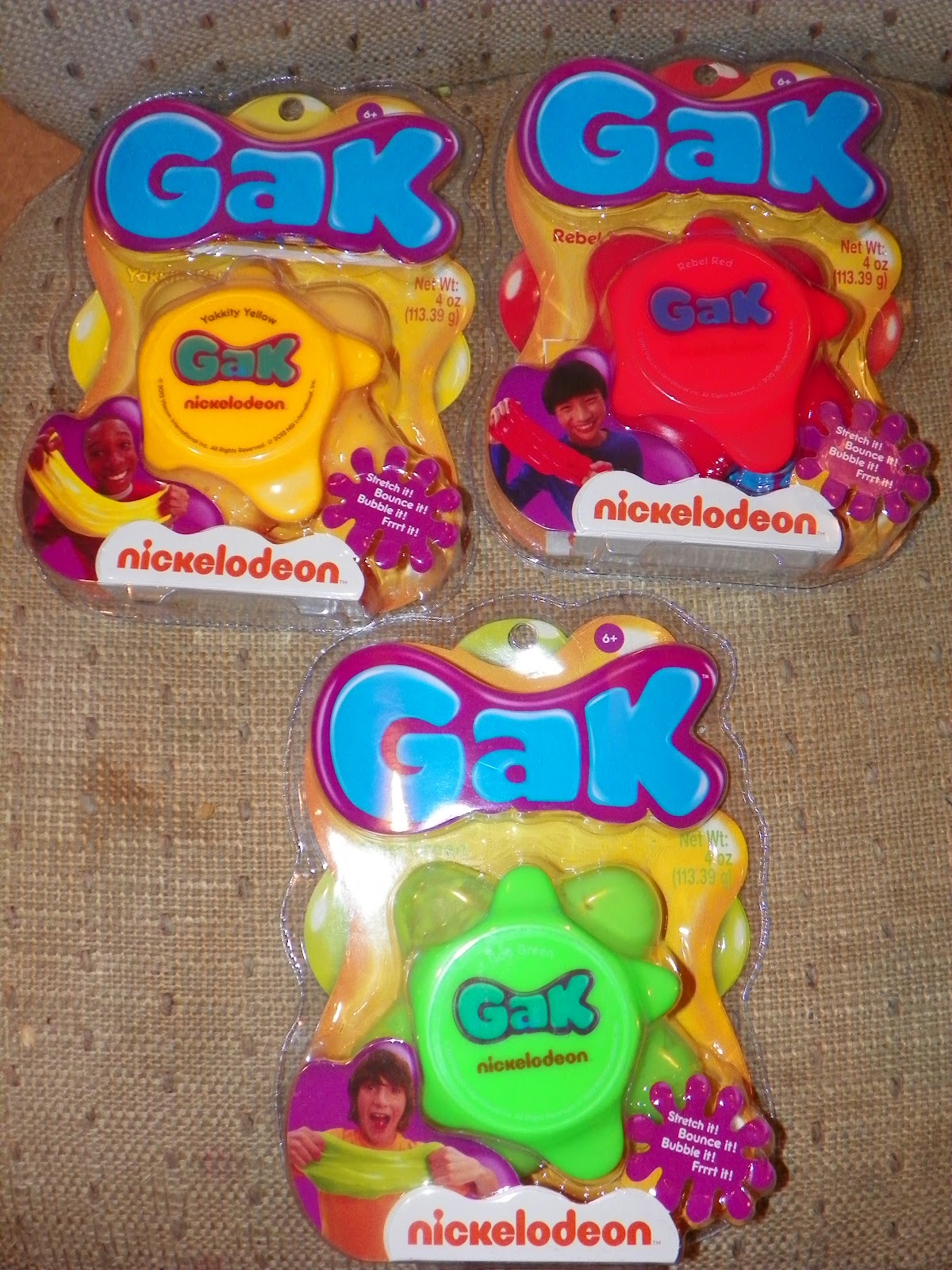 Nickelodeon Floam & Gak Review ~ The Review Stew