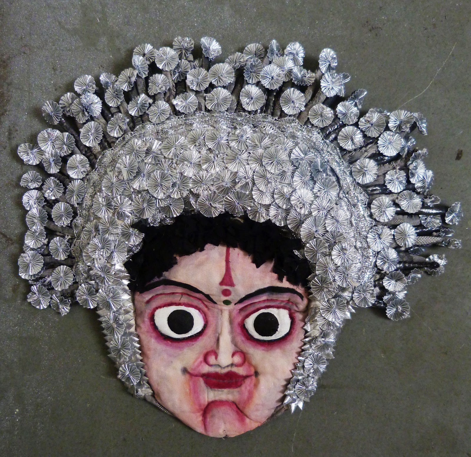 aLmoSt FaLLen AnGeL: Chhau mask from India