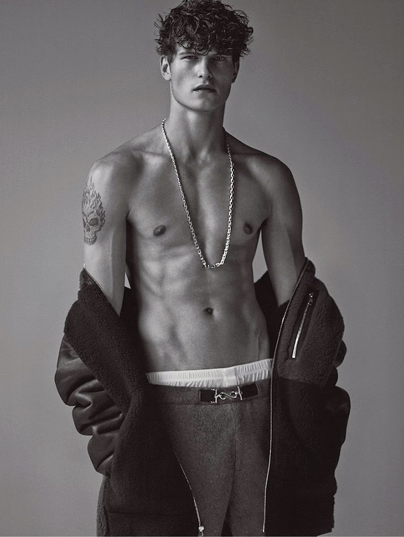 MIKE KAGEE FASHION BLOG : TOP BRITISH MODEL JOHN TODD WITH THE PERFECT ...