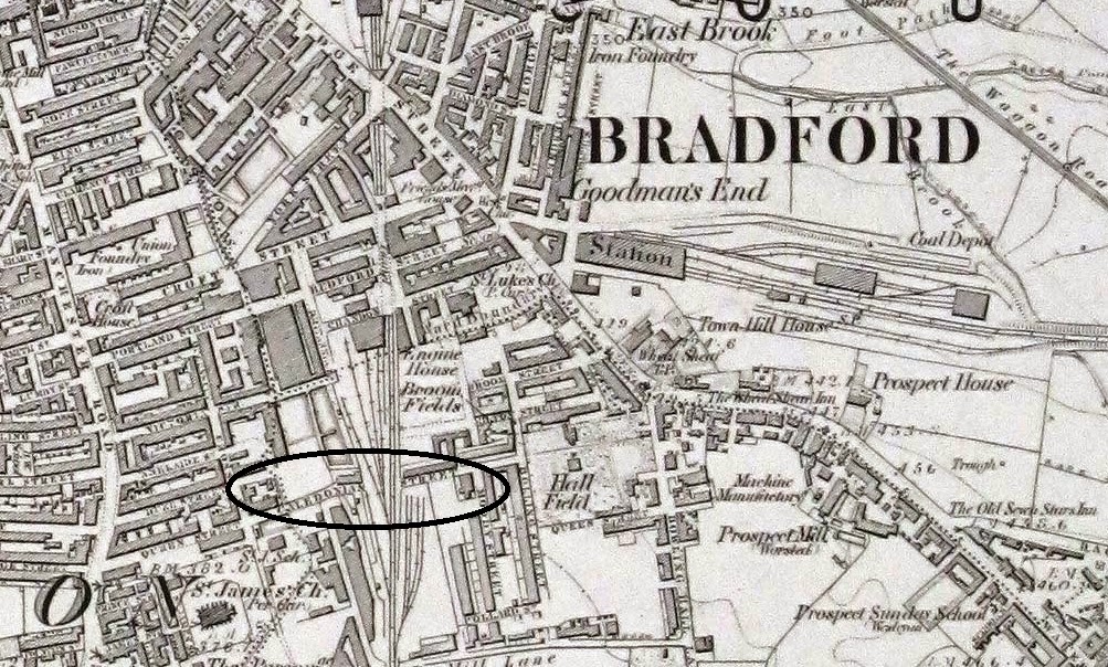 Steam Memories: Bradford railways Caledonia St crossing