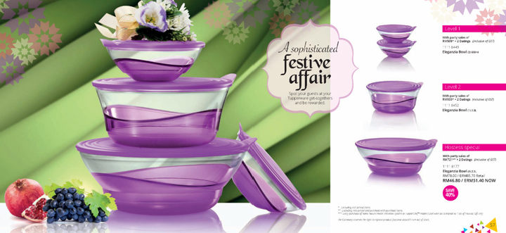 Cara Dapatkan Set Level Tupperware Exclusive